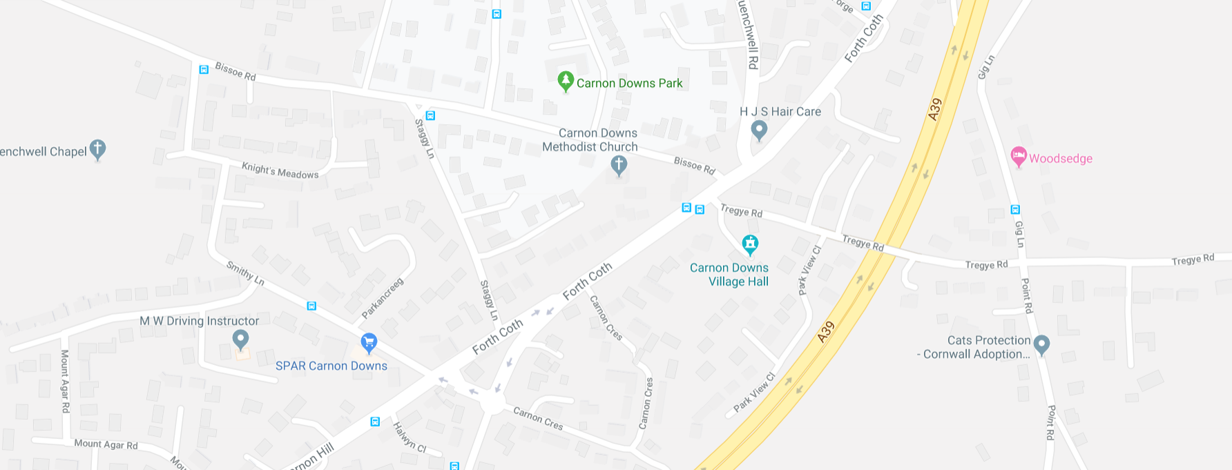Carnon Downs Village Hall – Contact Us